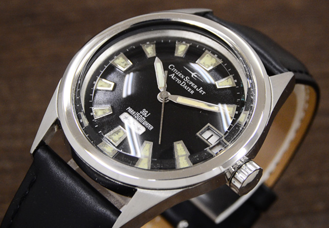 Citizen Super Jet Auto Dater Para Water SADS 51202-Y – Chronographes