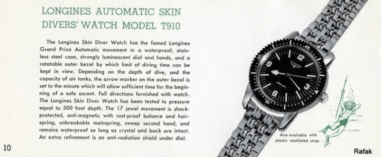 Nautilus et Legend Diver : la saga des premières plongeuses Longines ...