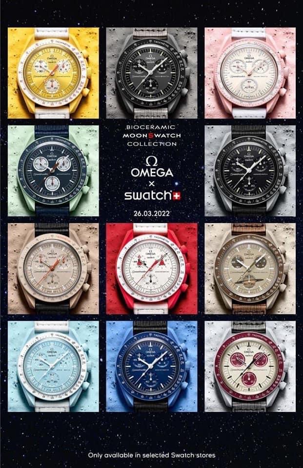 Omega x Swatch Speedmaster Moonswatch : « buzz story » – Chronographes