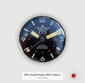 ZRC Grands-Fonds 300 m Série 2 : la star de la famille – Chronographes